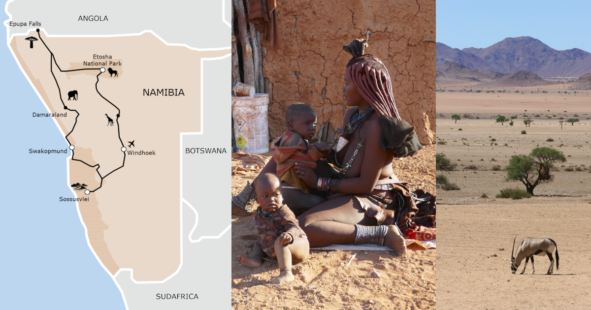Namibia Wild North – Viaggio Self Drive nel Nord della Namibia ...